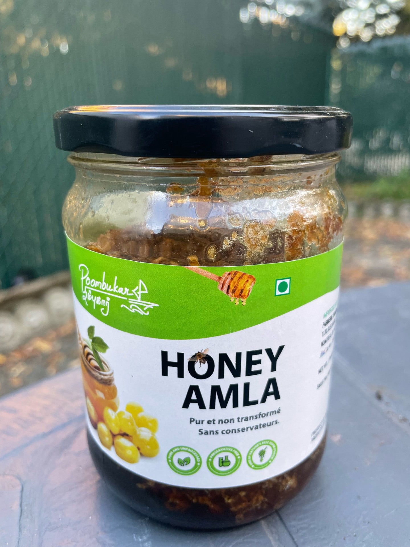 Poombukar Honey Amla – 500g – Poombukar Naturals