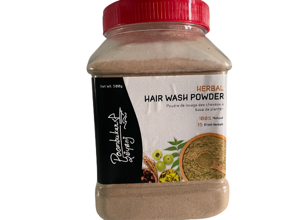 Poombukar 100% Natural Herbal Hairwash Powder With 16 Natural Herbs -5 ...